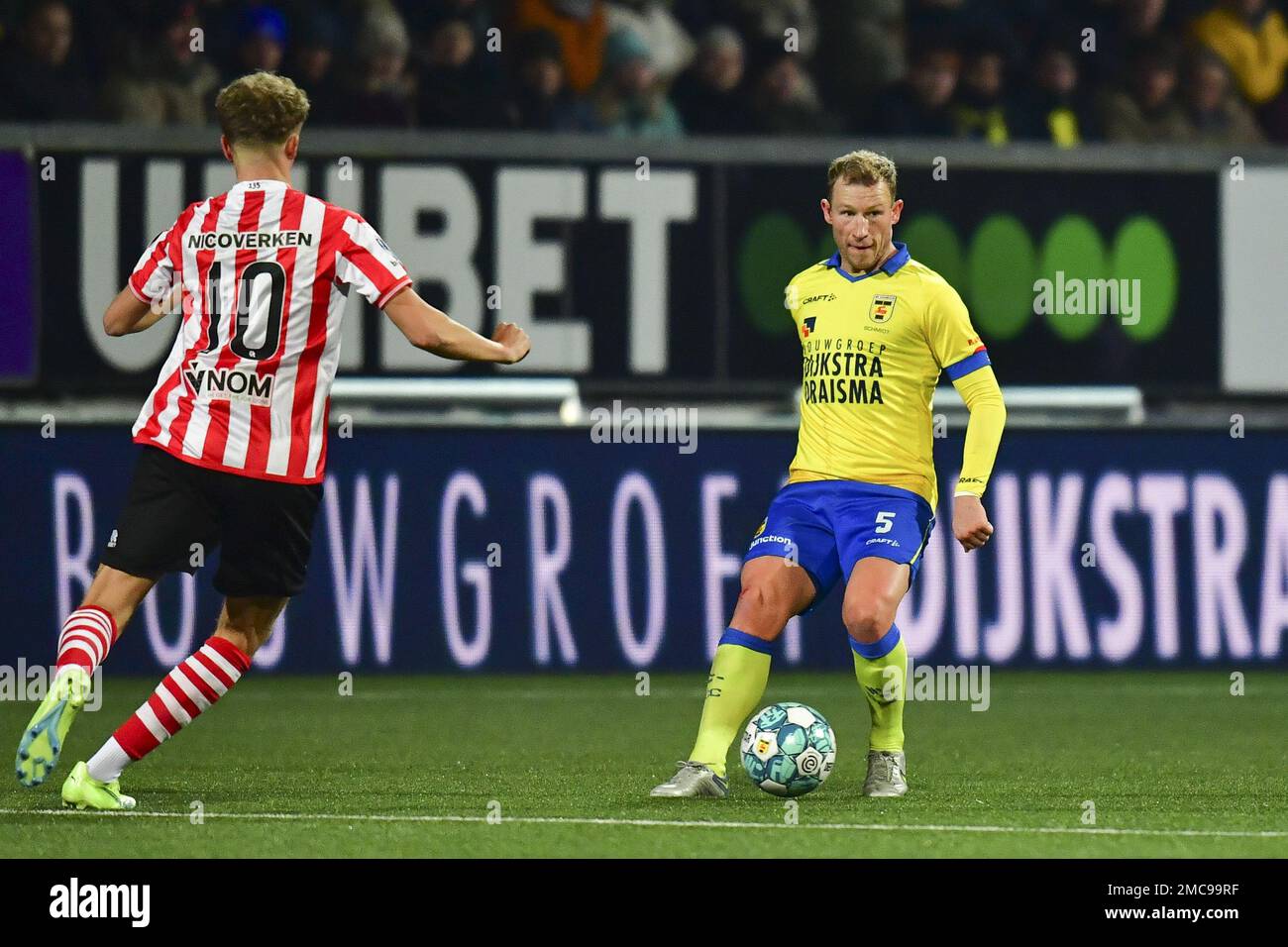 LEEUWARDEN, Stadium Cambuur, 21-01-2023 , season 2022 / 2023 , Cambuur ...