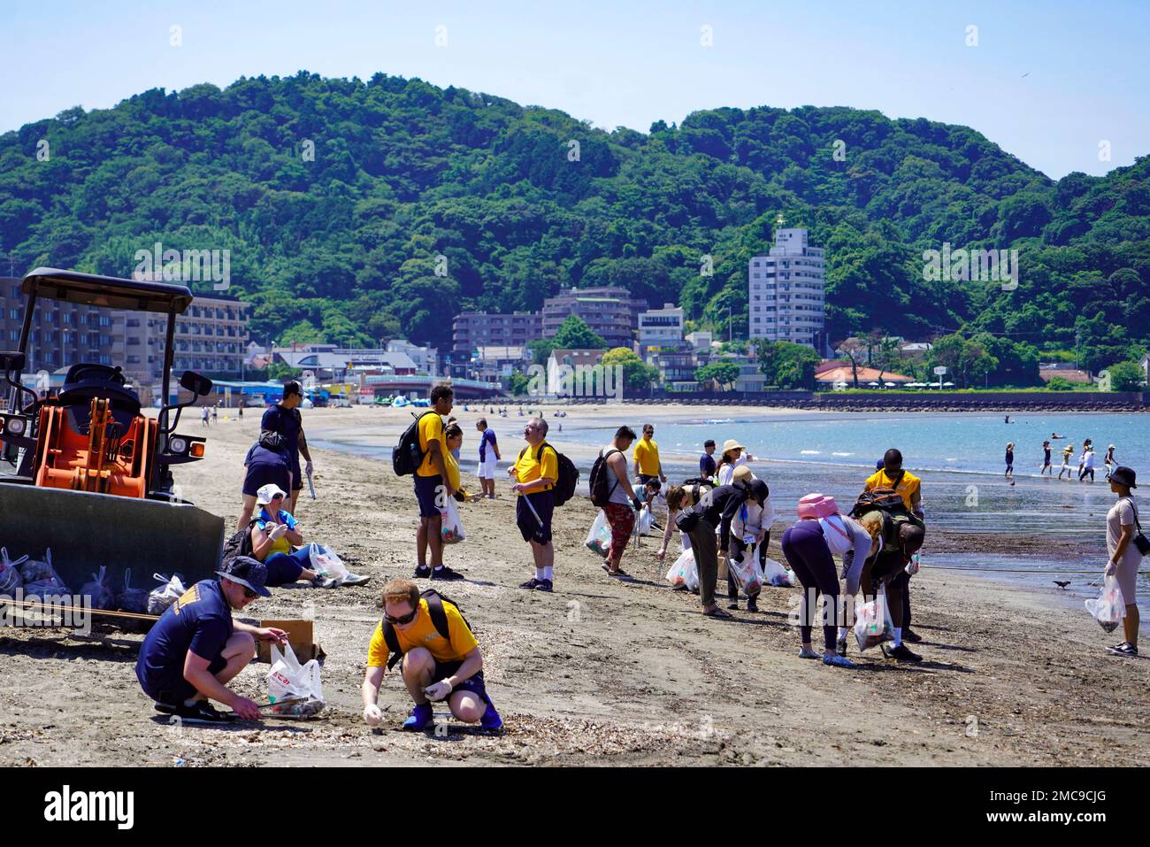 YOKOSUKA, Japan (June 28, 2022) — Volunteers from CFAY and Ikego ...