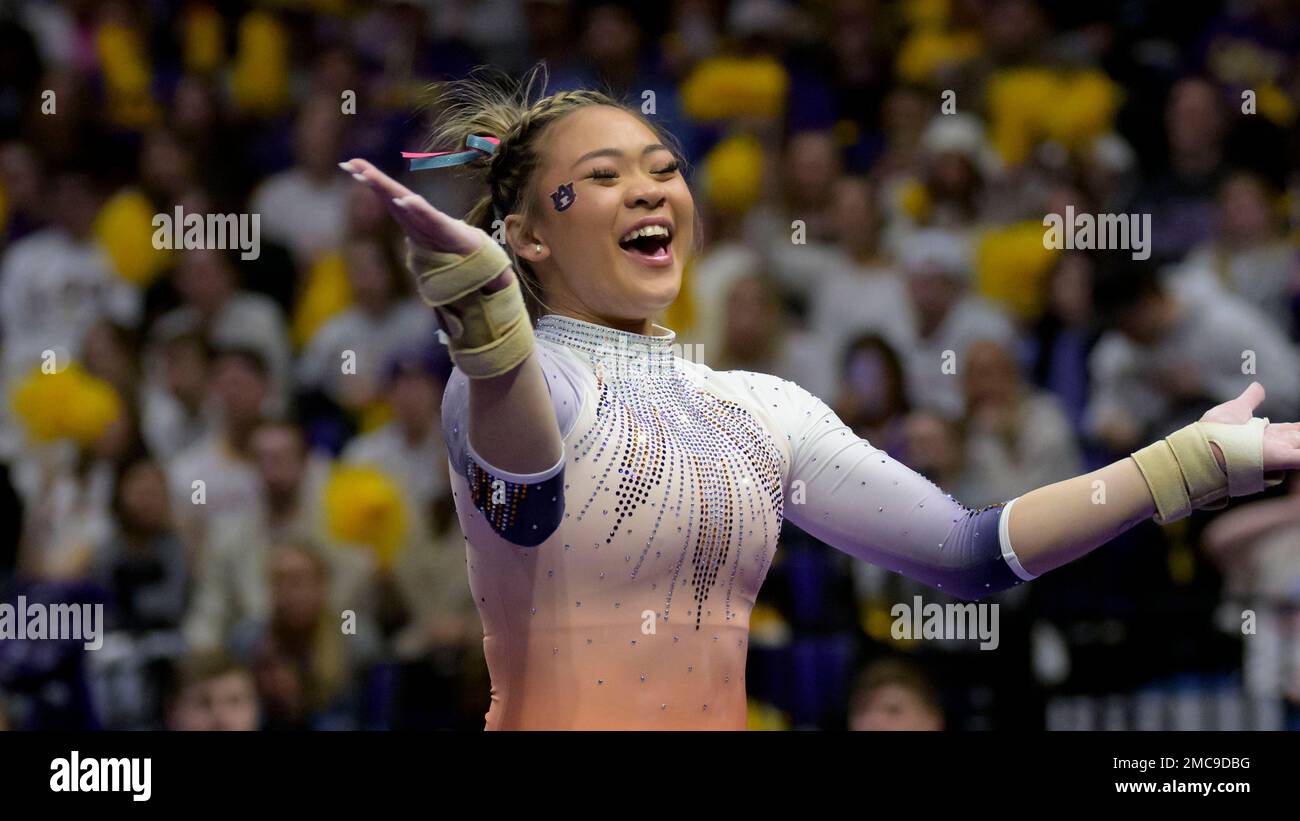 Auburn gymnast Sunisa Lee, the 2020 Tokyo Olympics all-around champion ...