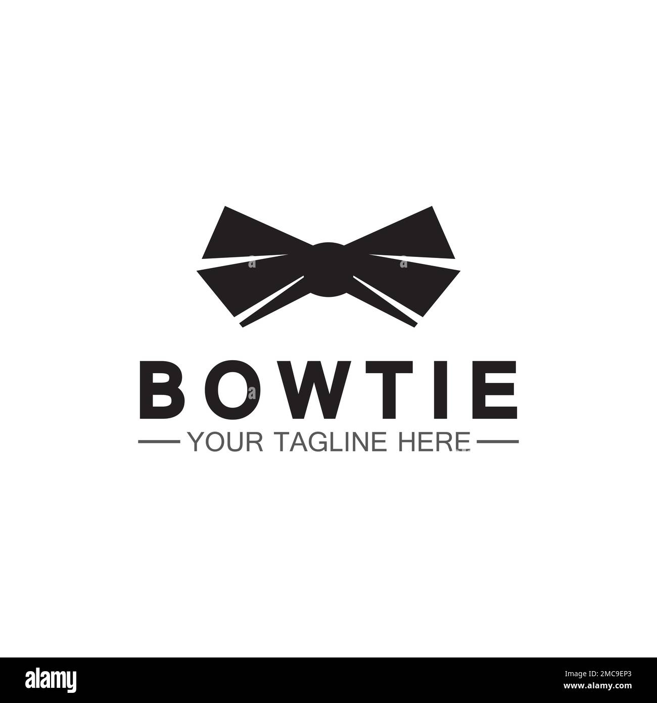 vintage silhouette bow tie logo vector illustration design. butterfly ...