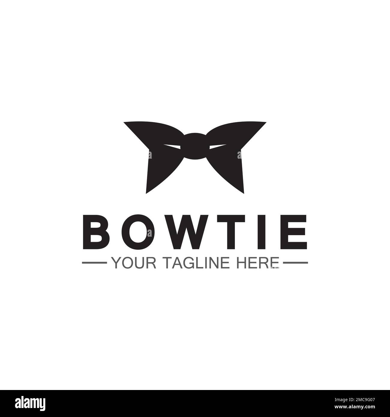 vintage silhouette bow tie logo vector illustration design. butterfly ...