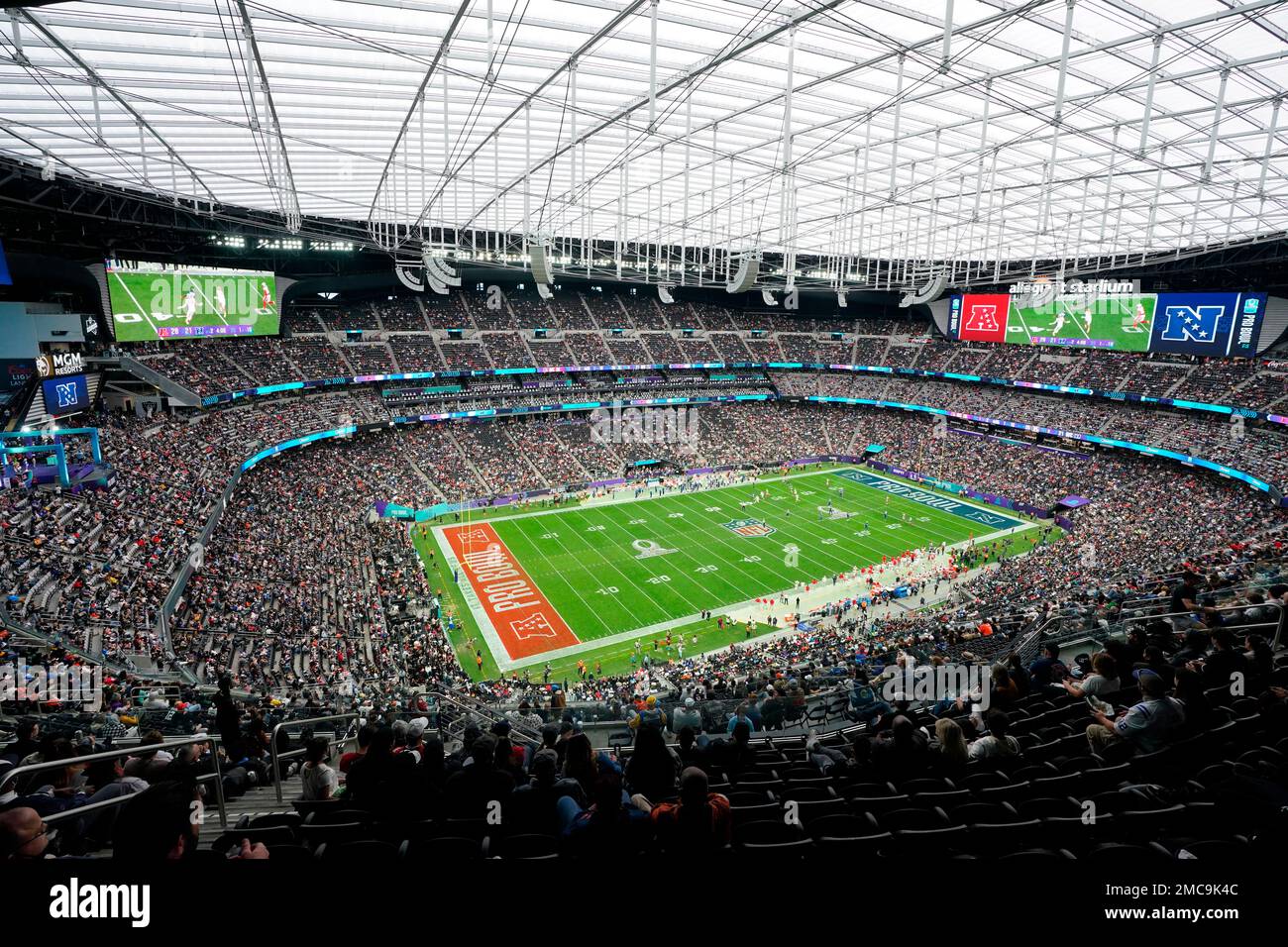 A general overall interior view of the Pro Bowl NFL game, Sunday, Feb ...