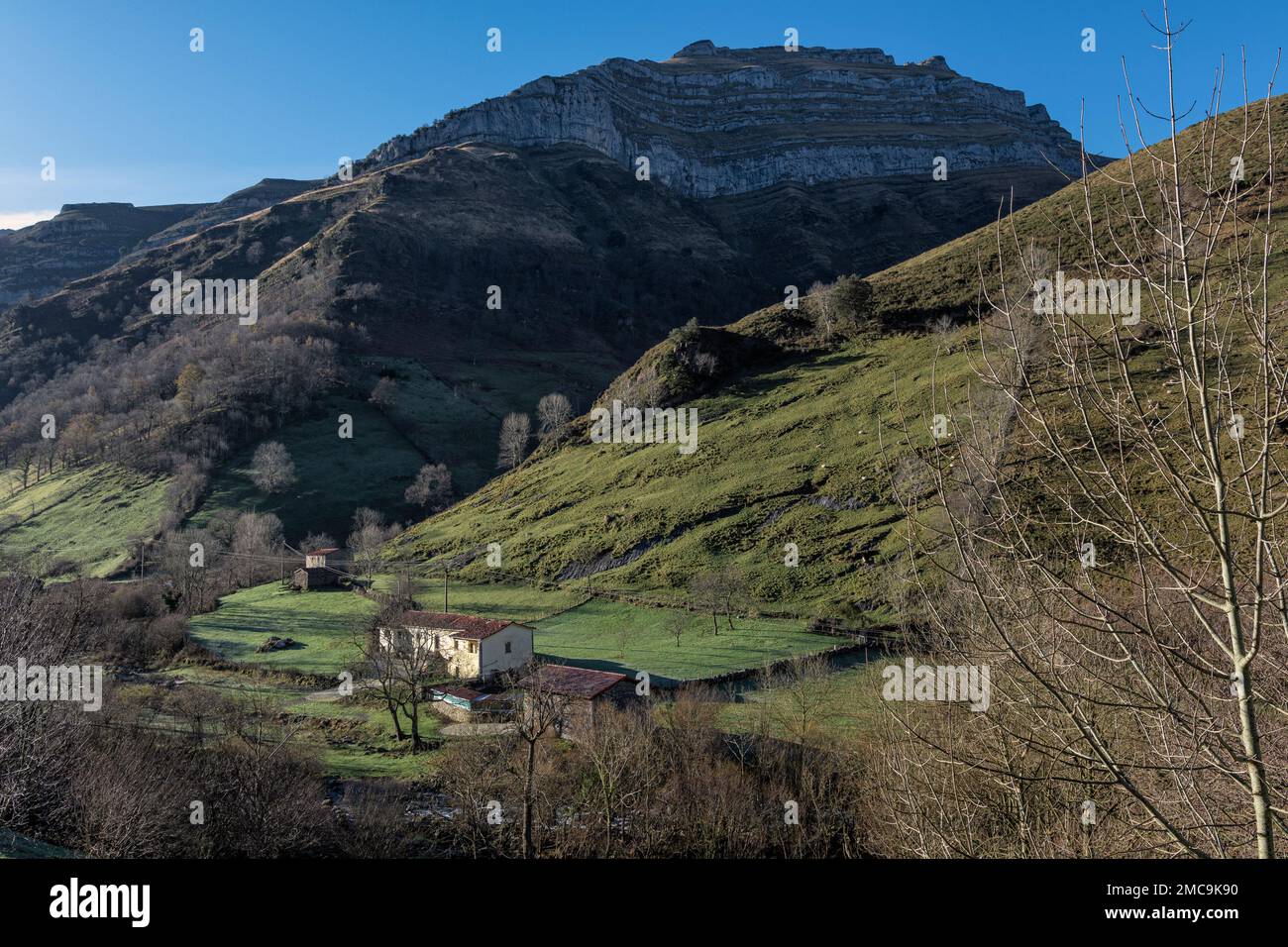natural park of the Collados del Asón where the river is born ...