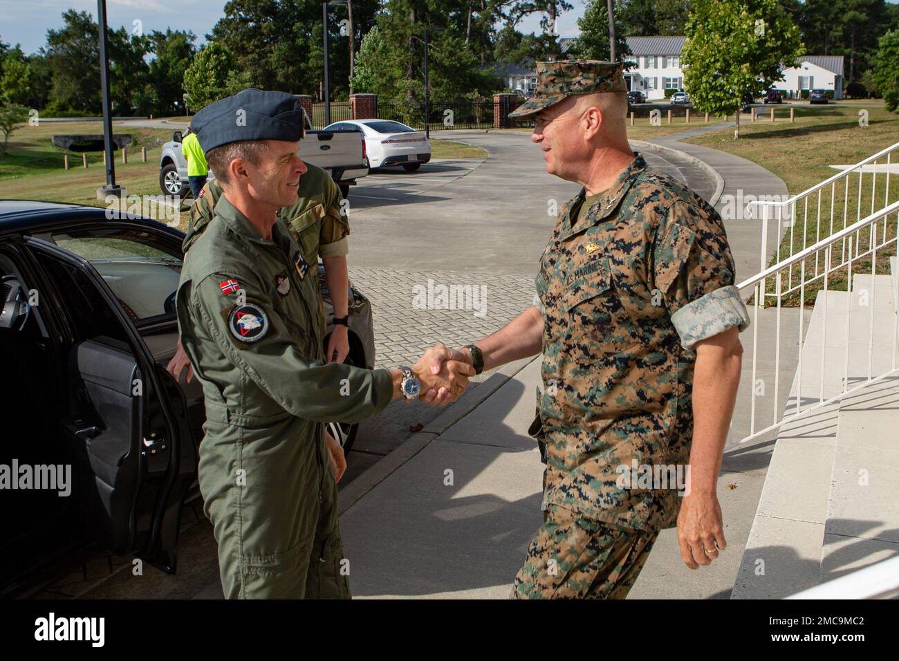 U.S. Marine Corps Maj. Gen. Michael Cederholm, commanding general of ...