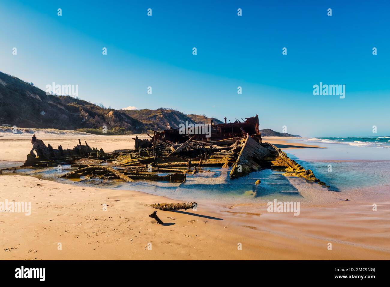 Ship Wrack Australia Stock Photo - Alamy
