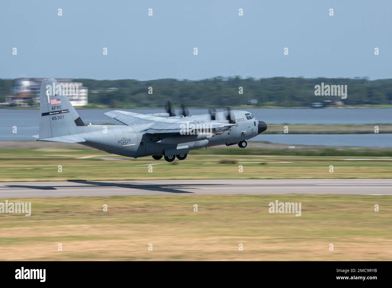 A WC-130J Super Hercules aircraft assigned to the 53rd Weather ...