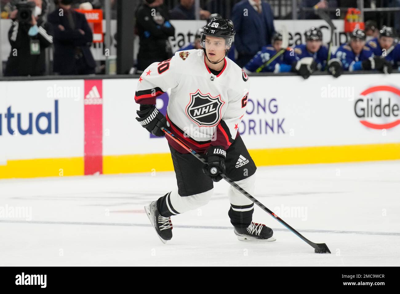 Carolina Hurricanes' Sebastian Aho during the NHL All-Star hockey game ...