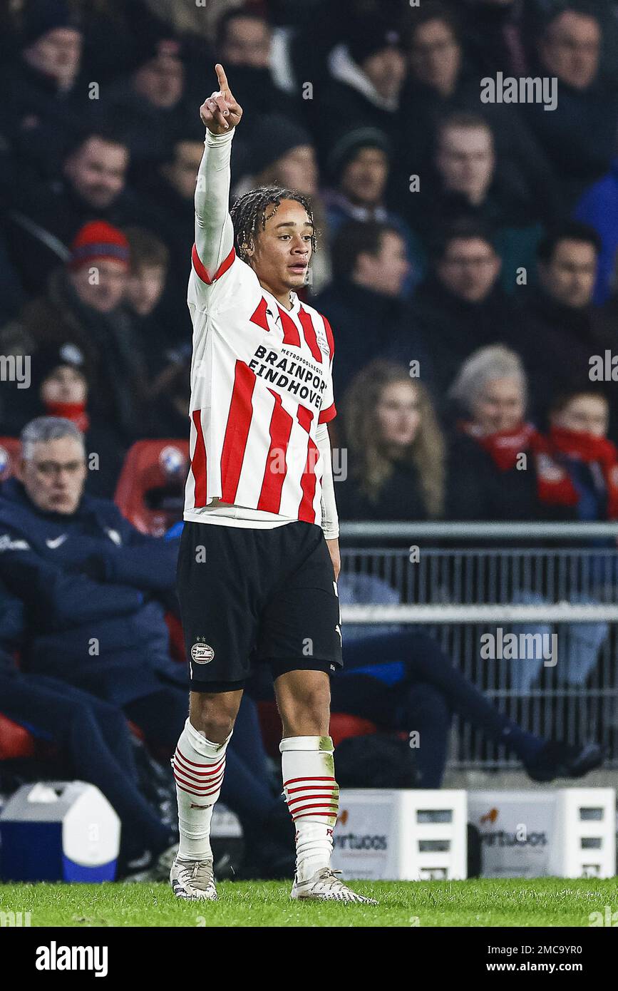 EINDHOVEN - 21-01-2023. PSV - Vitesse, Philips stadion. Eredivisie ...