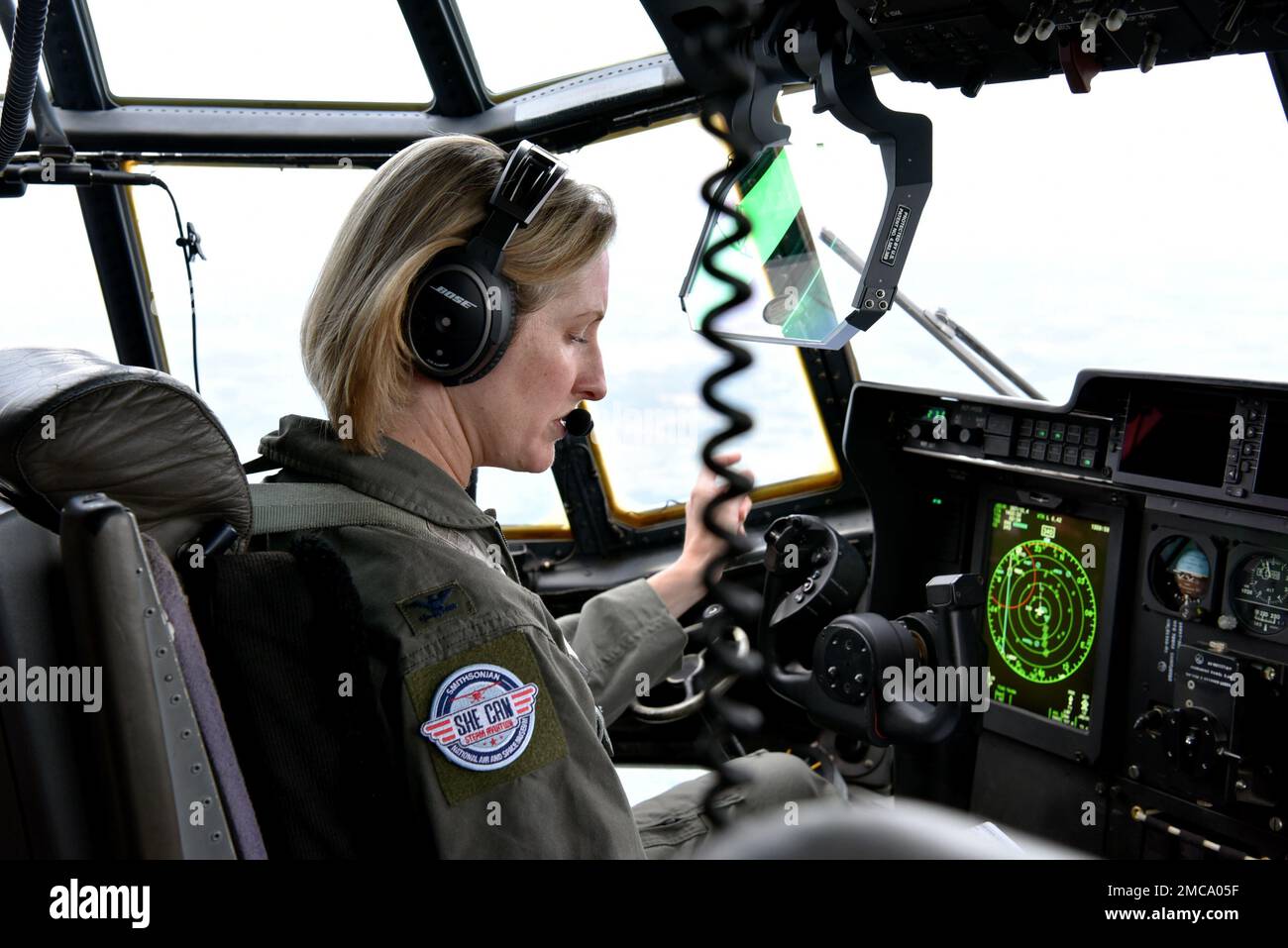 Col. Angela Ochoa, 19th Airlift Wing and installation commander, flies ...