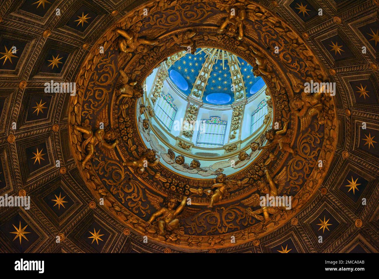 The cupola of Siena Duomo, Italy Stock Photo - Alamy