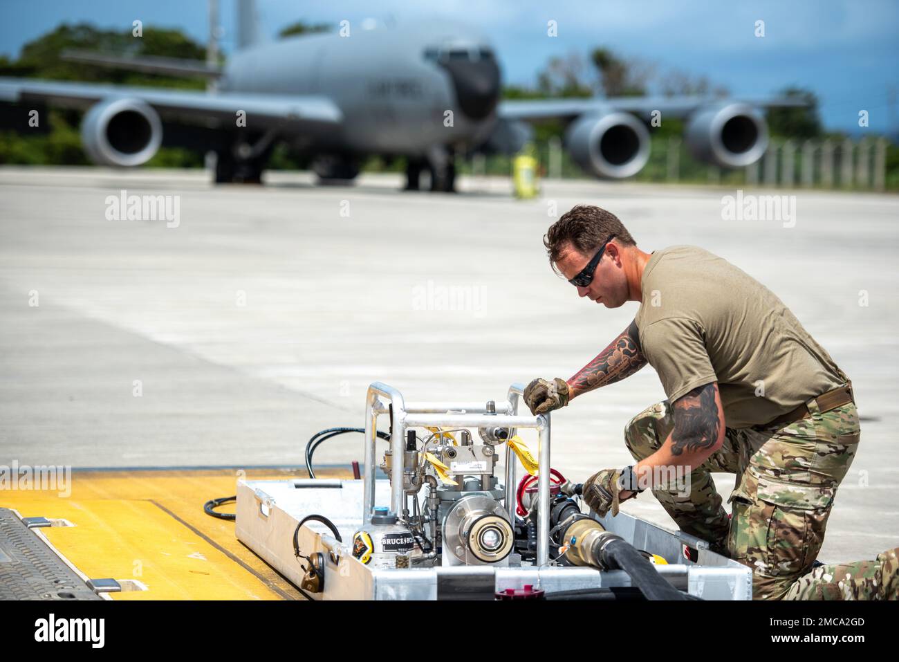 U.S. Air Force Tech. Sgt. Trey Branch, 18th Logistics Readiness ...