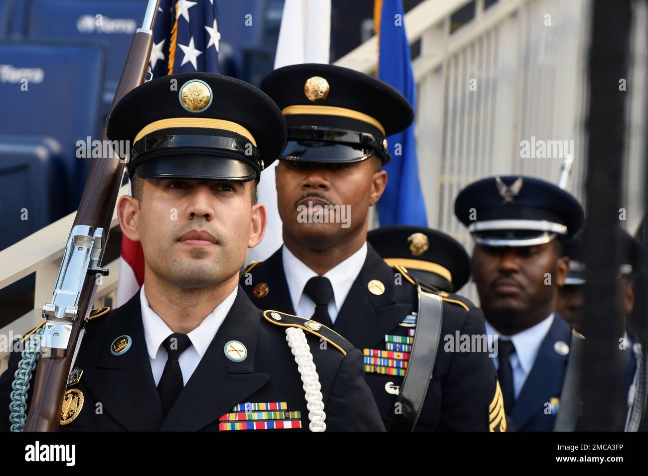 The Washington Nationals hosted National Guard Day at Nationals Park ...