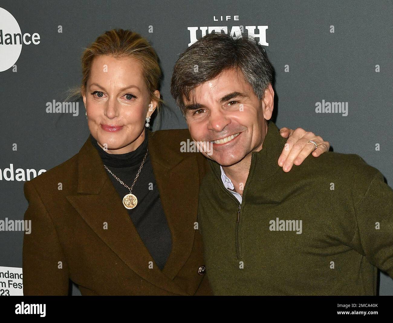 Park City, USA. 20th Jan, 2023. Alexandra "Ali" Wentworth and George ...