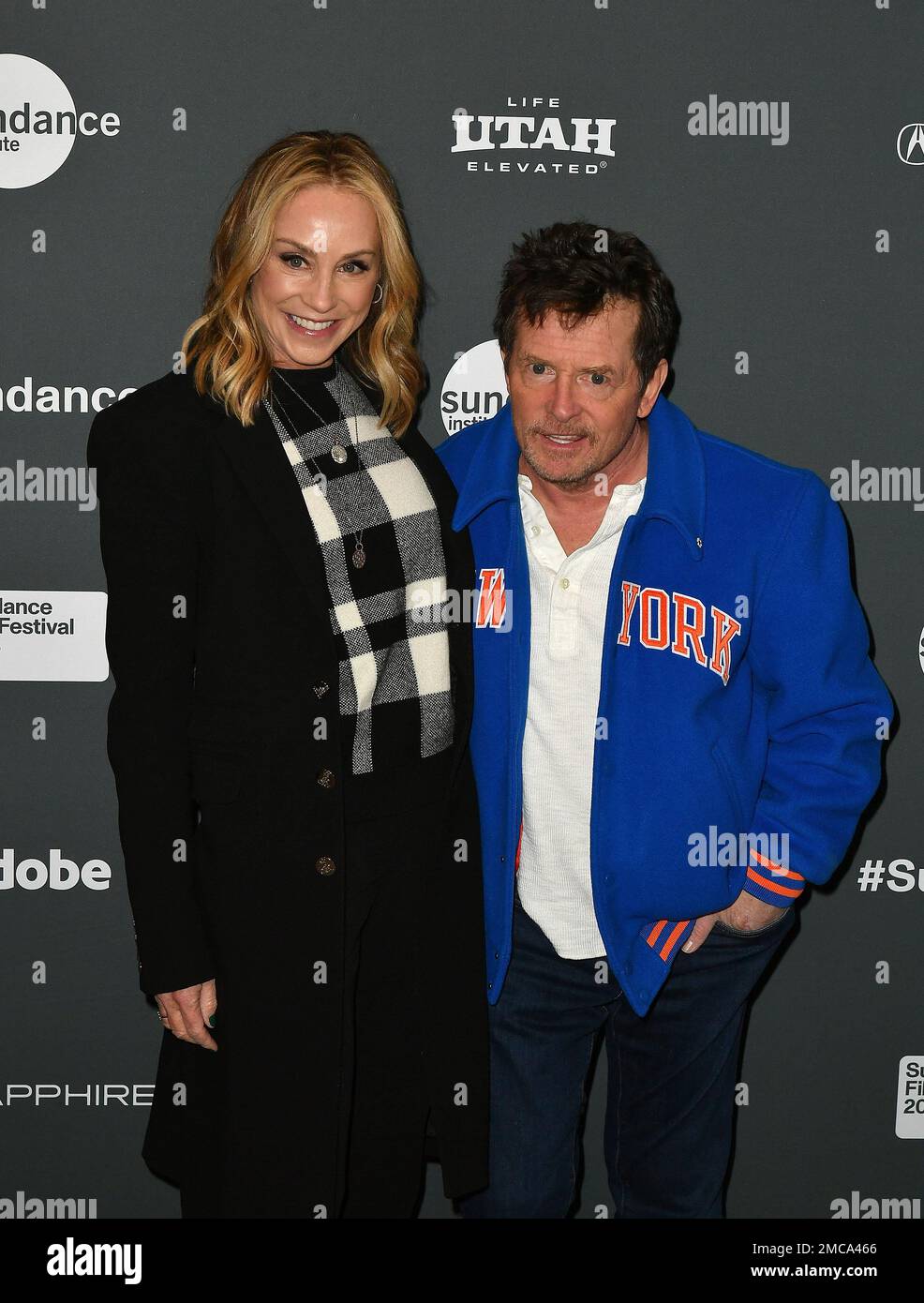 Park City, USA. 20th Jan, 2023. Tracy Pollan and Michael J Fox attend ...