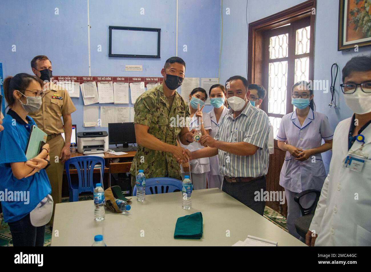 PHU YEN, Vietnam (June 28, 2022) Capt. Hank Kim, Pacific Partnership ...