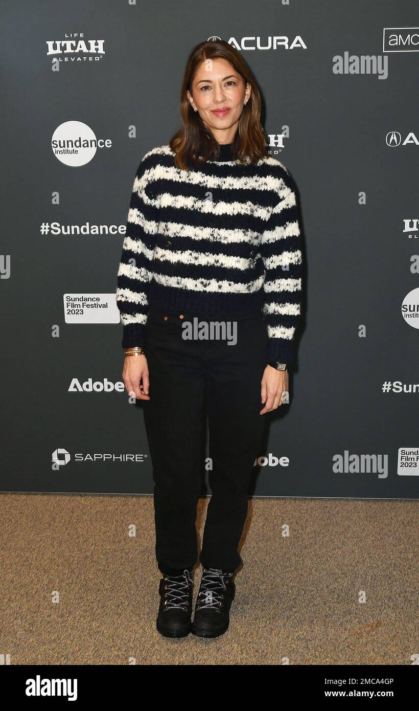 Park City, USA. 20th Jan, 2023. Sofia Coppola attends the 2023 Sundance ...