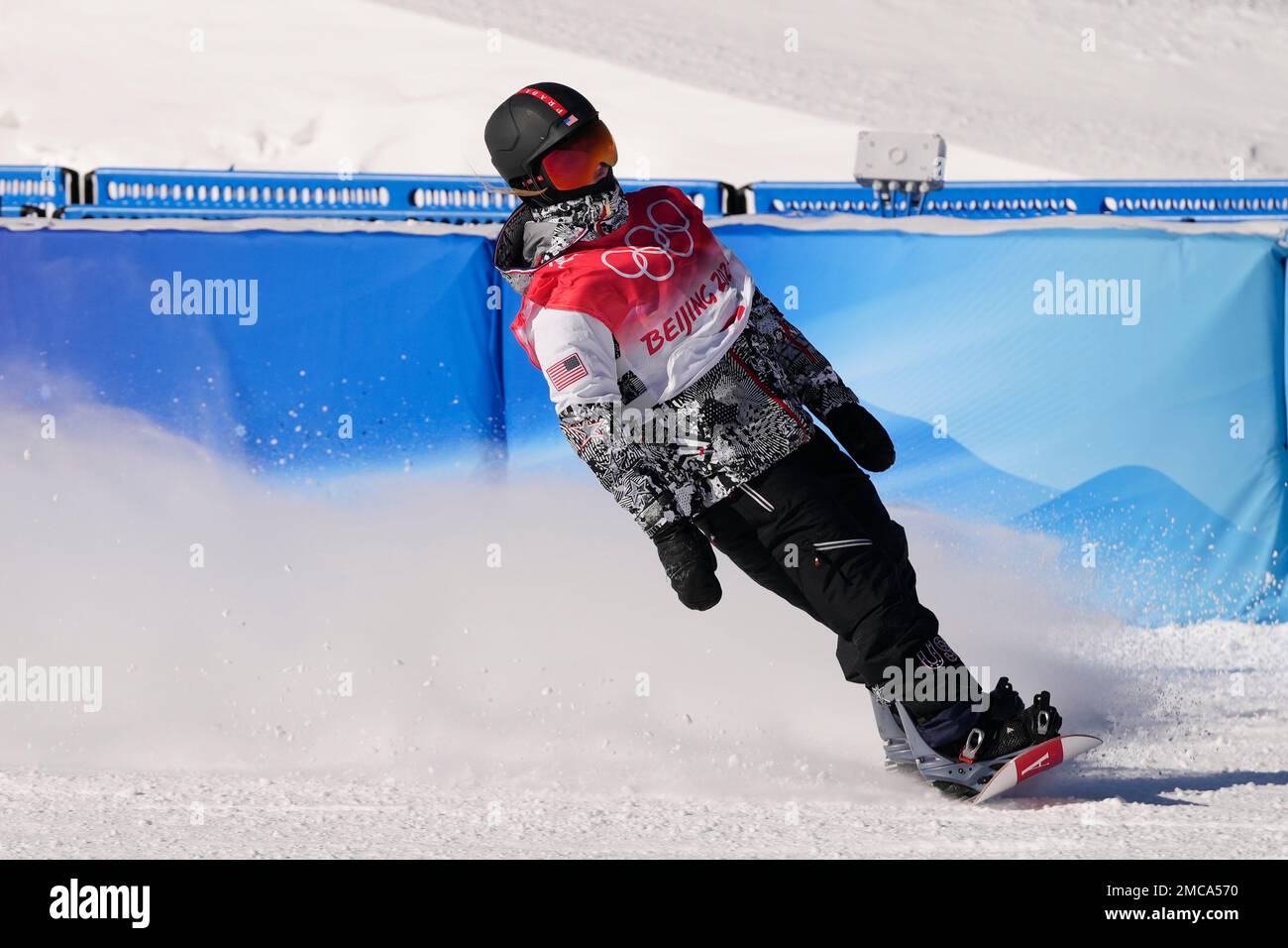 United States's Julia Marino competes during the women's slopestyle ...