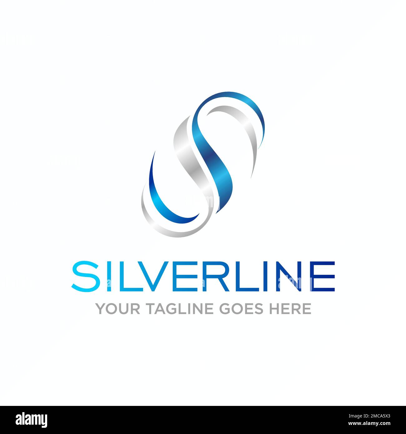 Letter or word S or double SS serif Font in circle image graphic icon ...