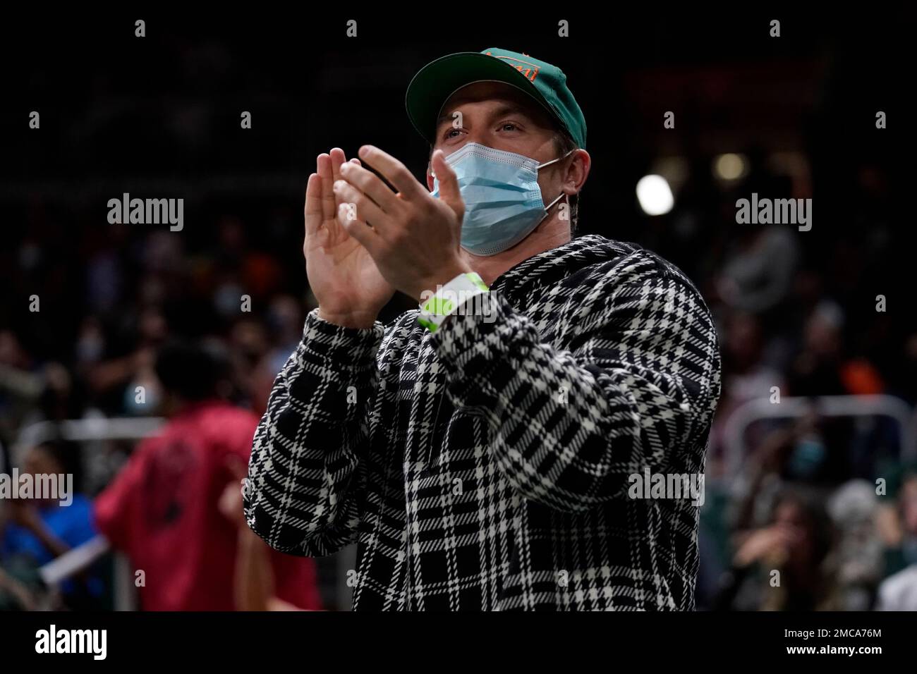 Former Miami football player and New York Jets Wide receiver Braxton ...