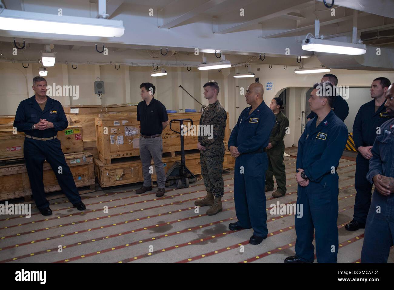 Rear admiral derek a trinque hi-res stock photography and images - Alamy