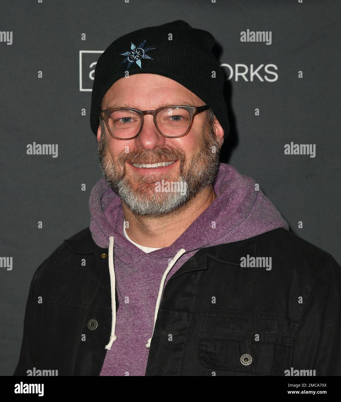 Park City, USA. 21st Jan, 2023. Matt Biedel attends the 2023 Sundance ...