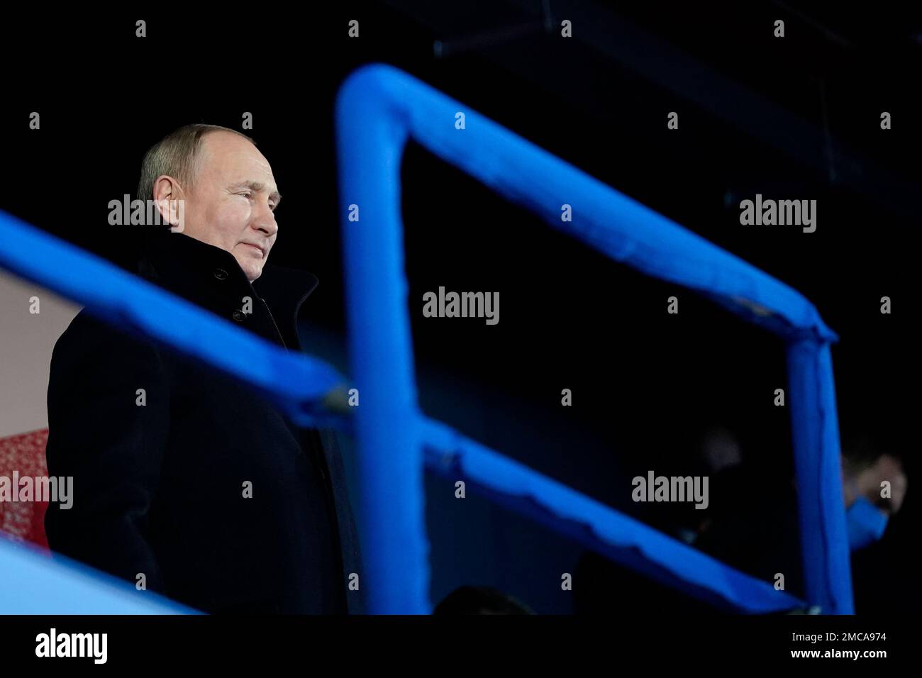 Russian President Vladimir Putin attends the opening ceremony of the ...