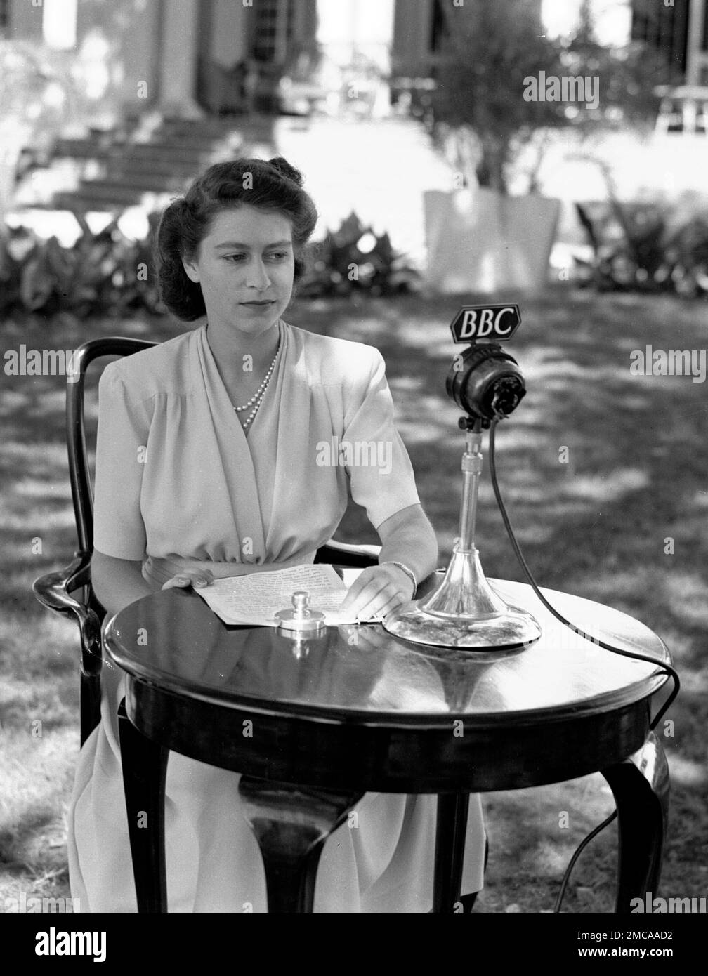 FILE - Britain's Princess Elizabeth, later Queen Elizabeth II, poses in ...