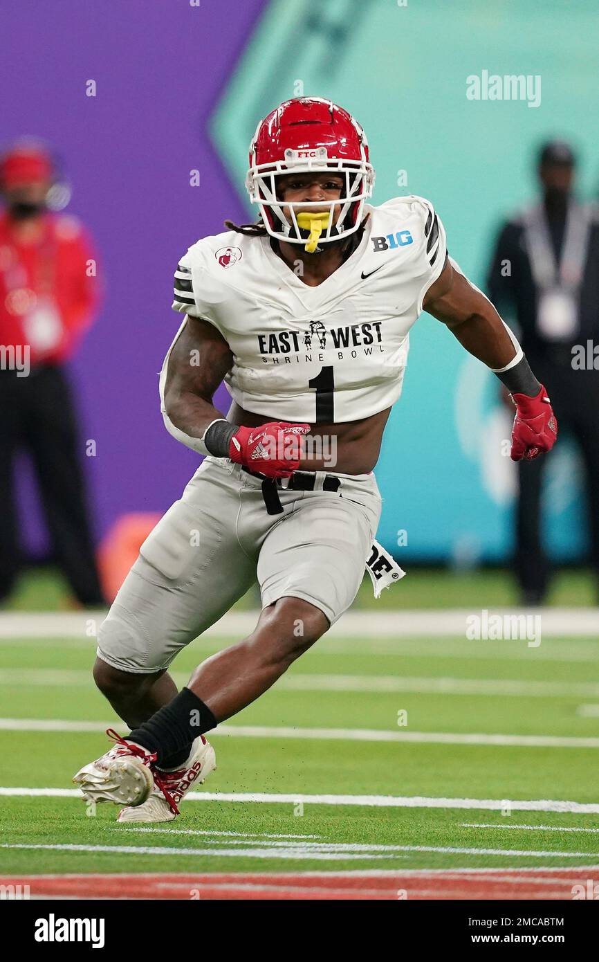 East running back Isaih Pacheco, of Rutgers, (1) in action against the ...