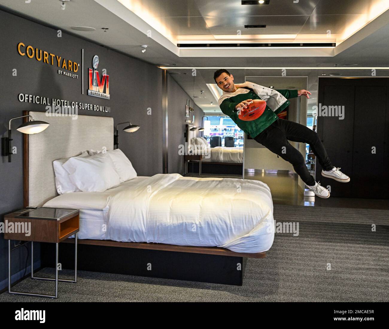 IMAGE DISTRIBUTED FOR COURTYARD BY MARRIOTT - Actor Taylor Lautner ...