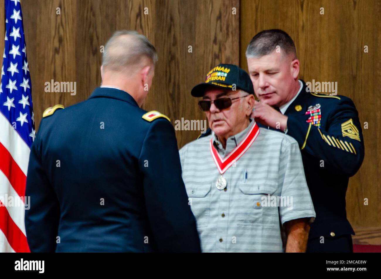 Philip George is awarded the Silver De Fleury Medal by U.S. Army ...