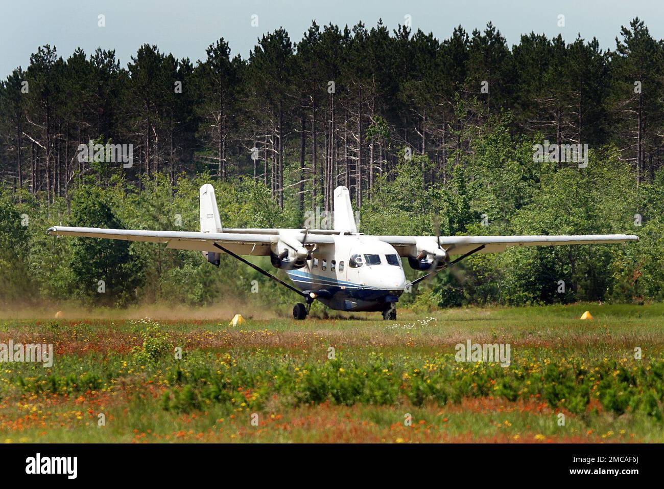 A U.S. Air Force C-145A Combat Coyote assigned to 6th Special ...