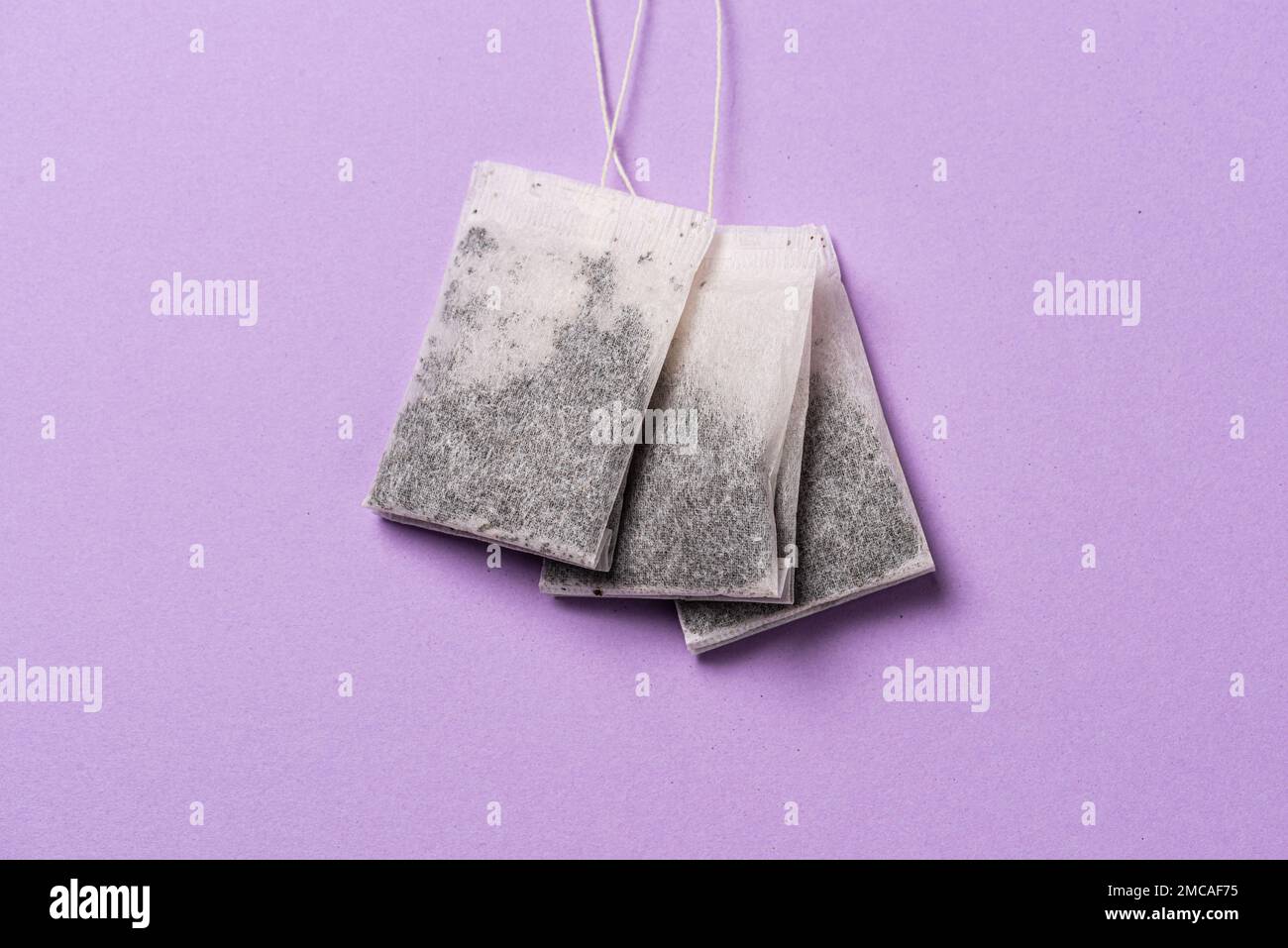 Three tea bags hi-res stock photography and images - Alamy