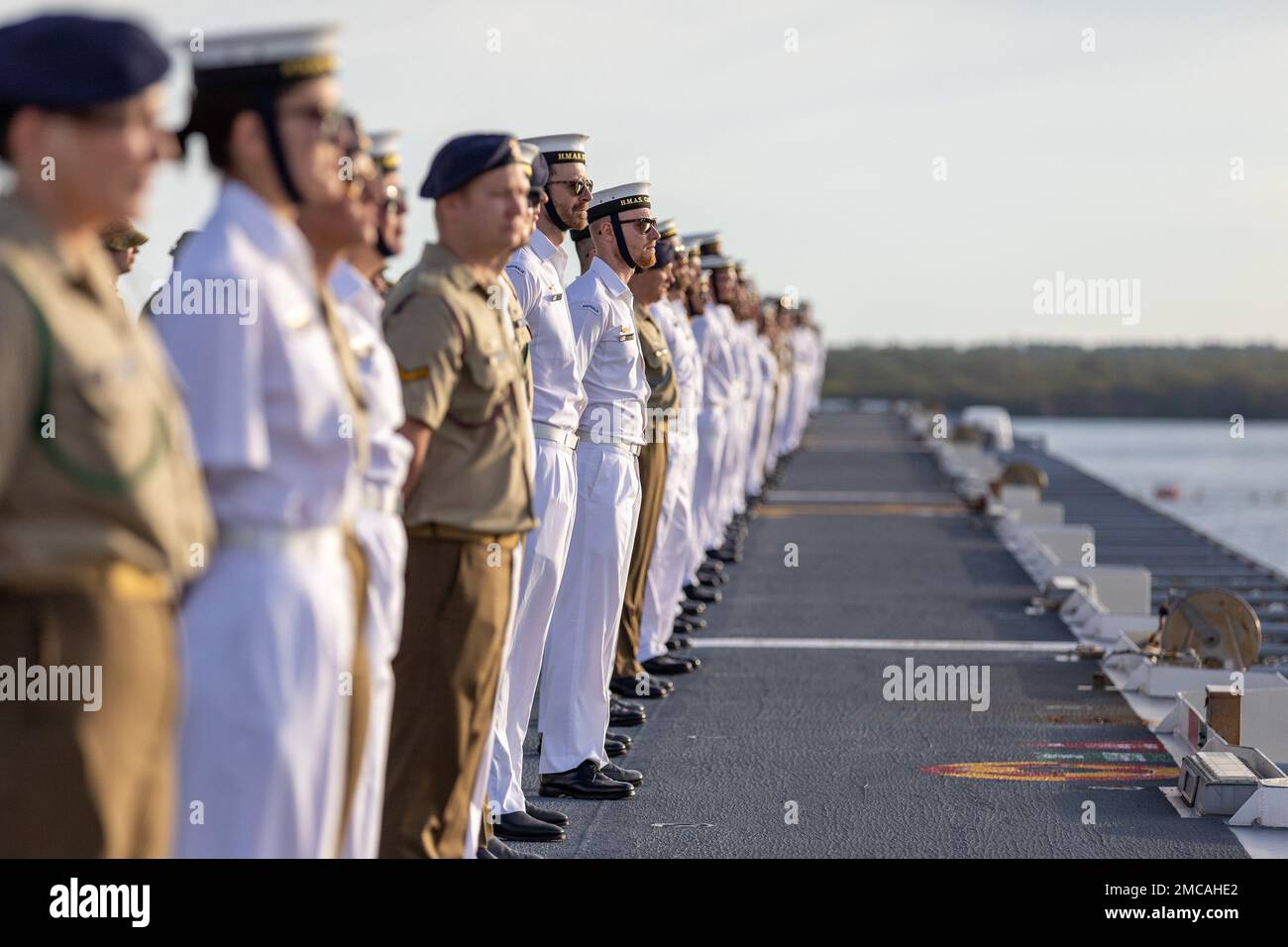 PEARL HARBOR (June 28, 2022) Royal Australian Navy landing helicopter ...