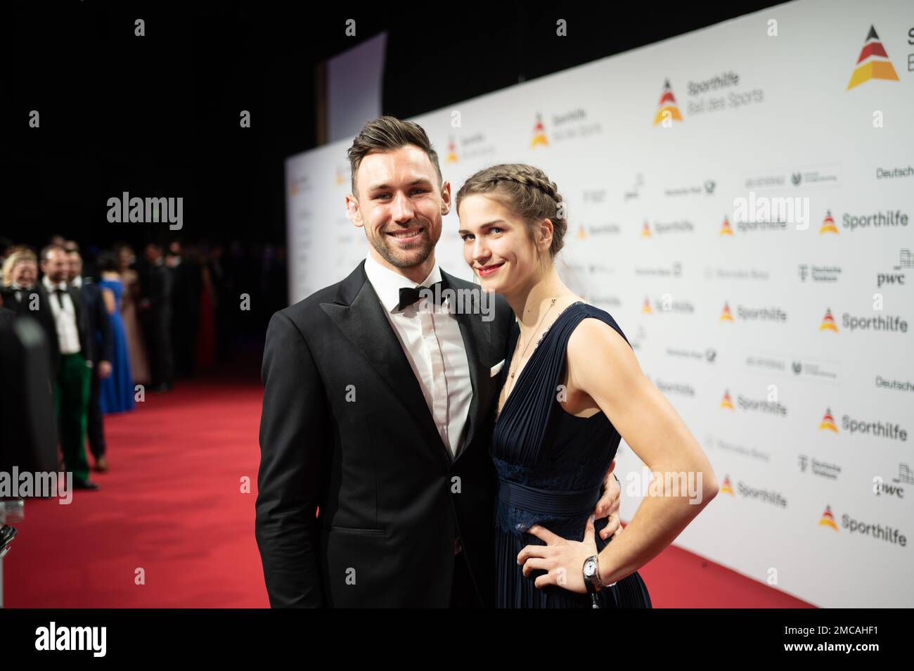 21 January 2023, Hessen, Frankfurt/Main: Niklas Kaul, track and field ...