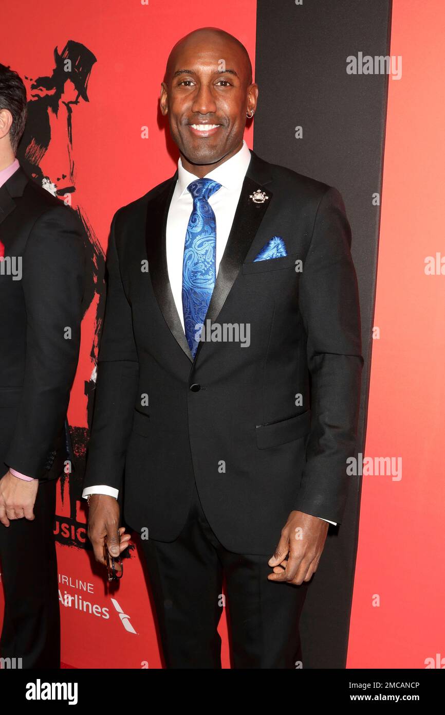 Quentin Earl Darrington attends "MJ: The Musical" Broadway opening ...