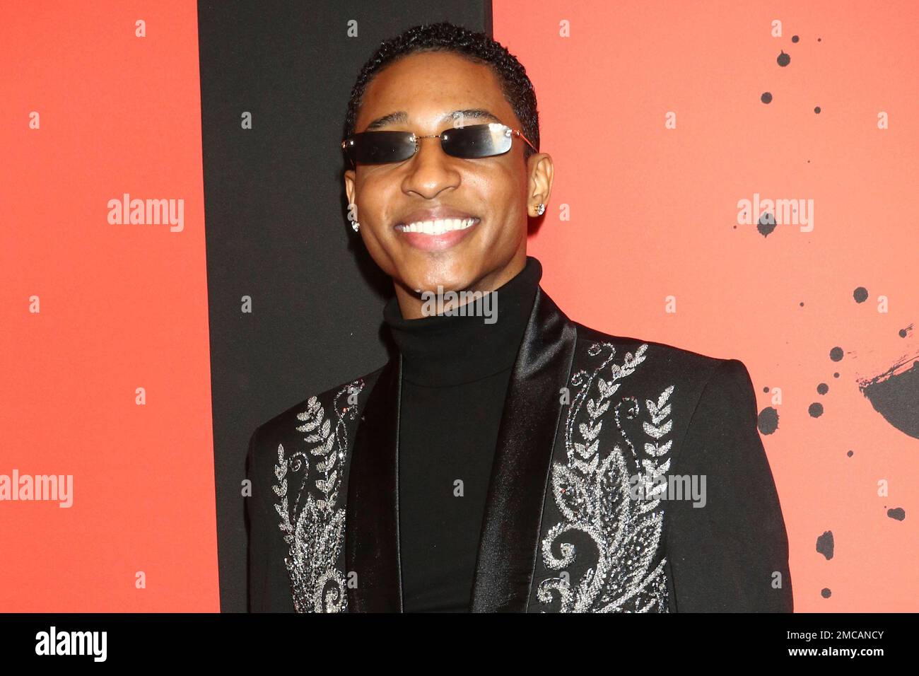 Myles Frost attends "MJ: The Musical" Broadway opening night at the ...