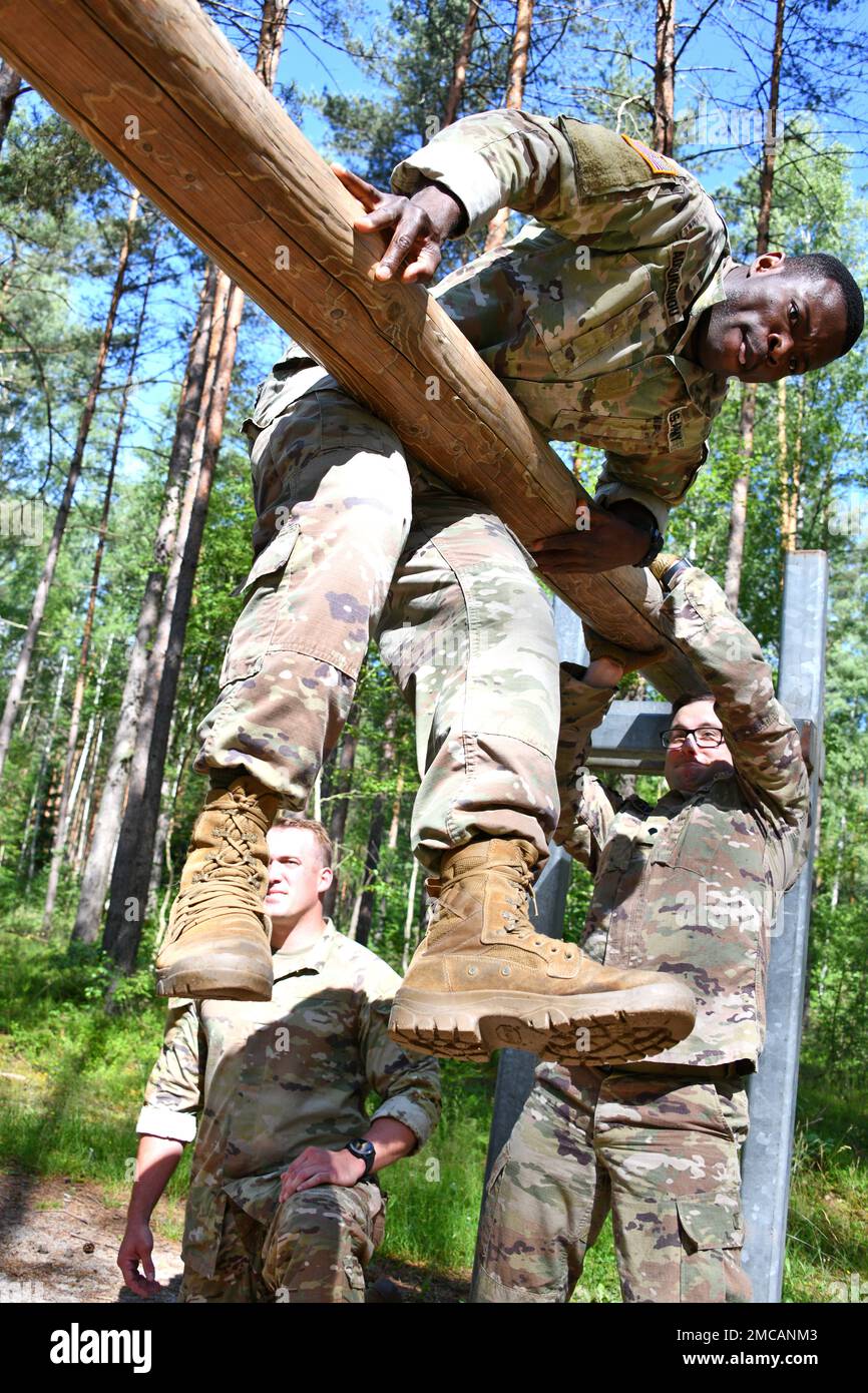 A U.S. Soldier assigned to Bull Troop, 1st Squadron, 2nd Cavalry ...