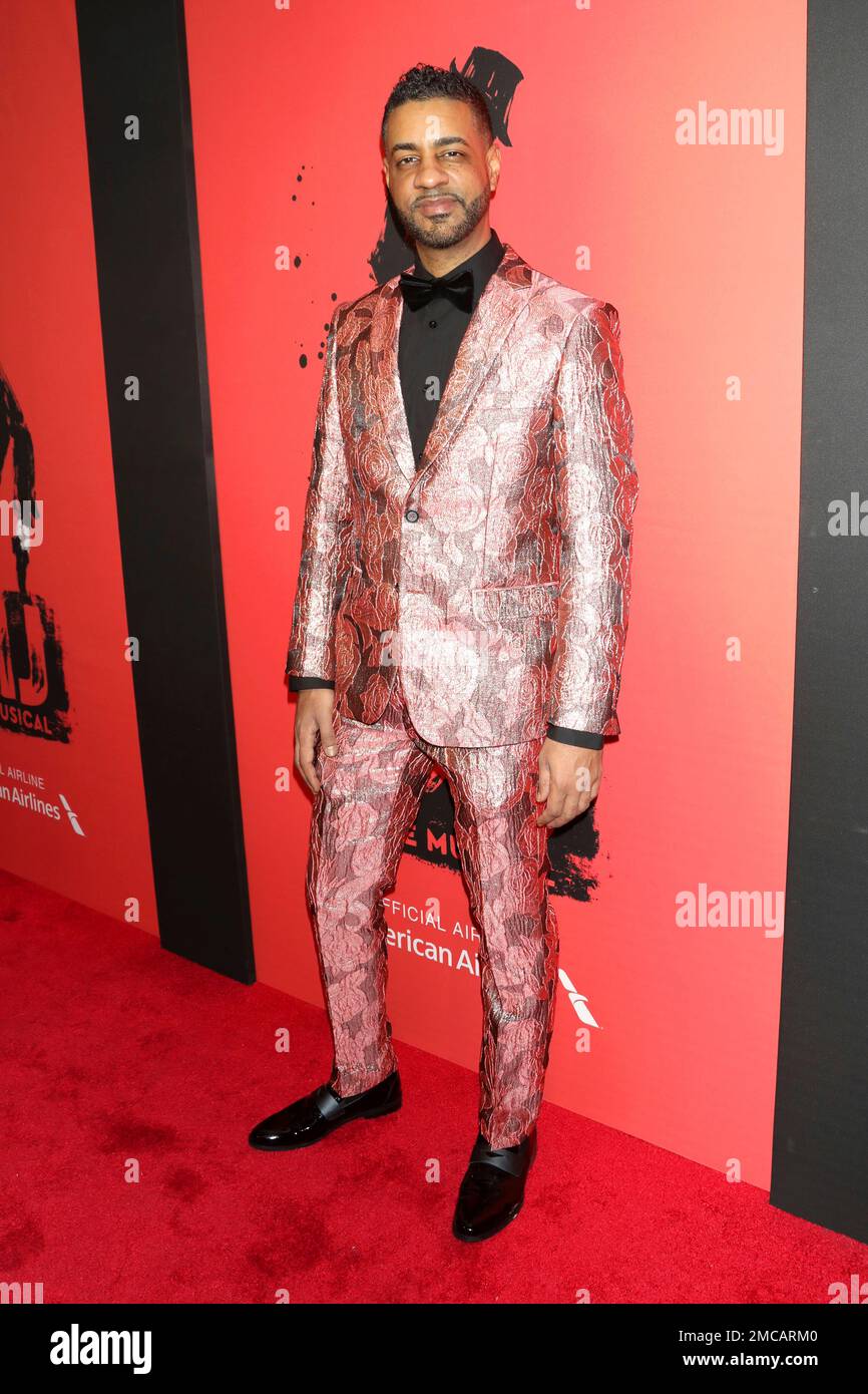 Jason Michael Webb attends "MJ: The Musical" Broadway opening night at ...