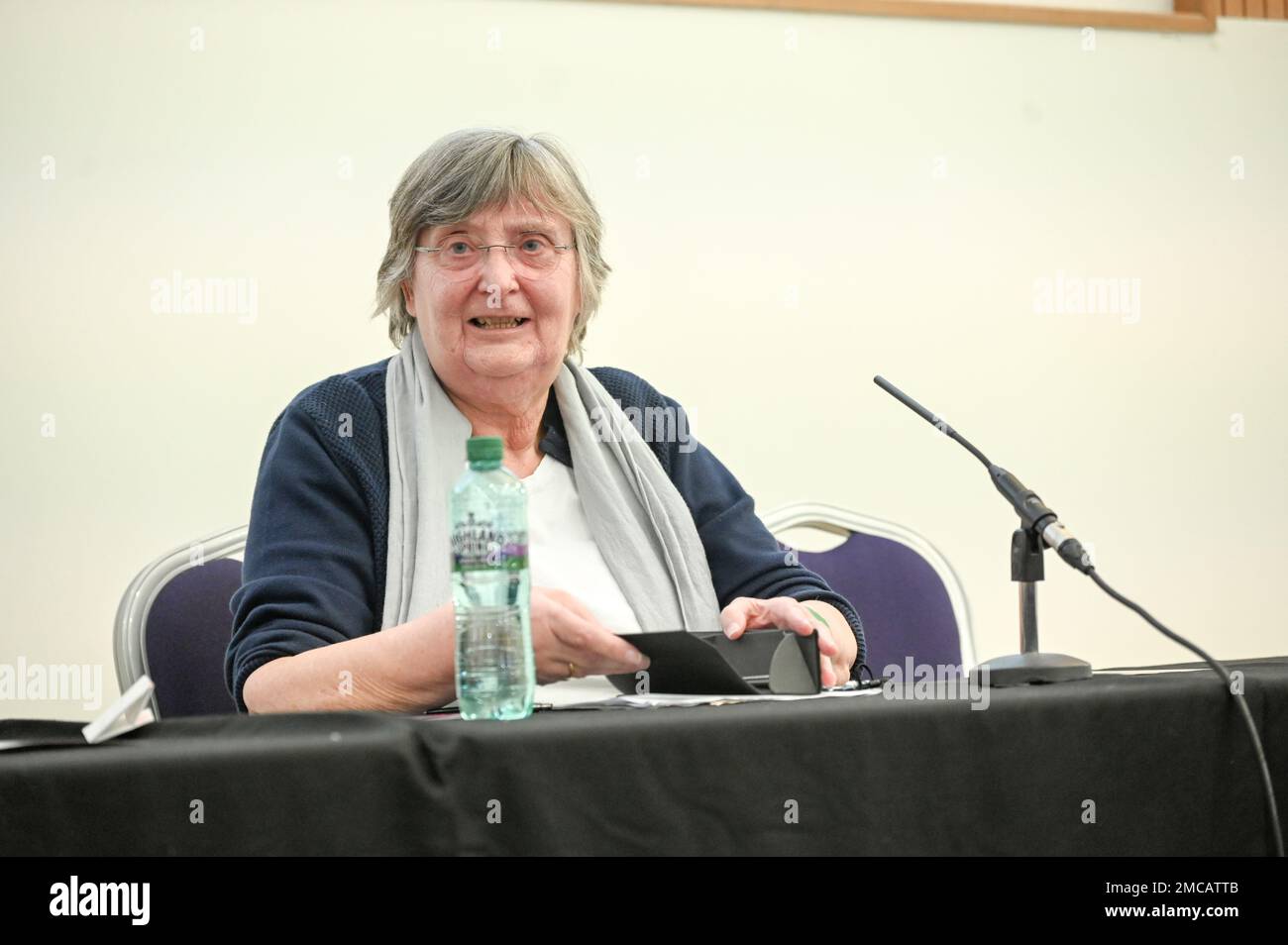 Hamilton House, London, UK, 21 January 2023: Speaker Jenny Clegg of the ...