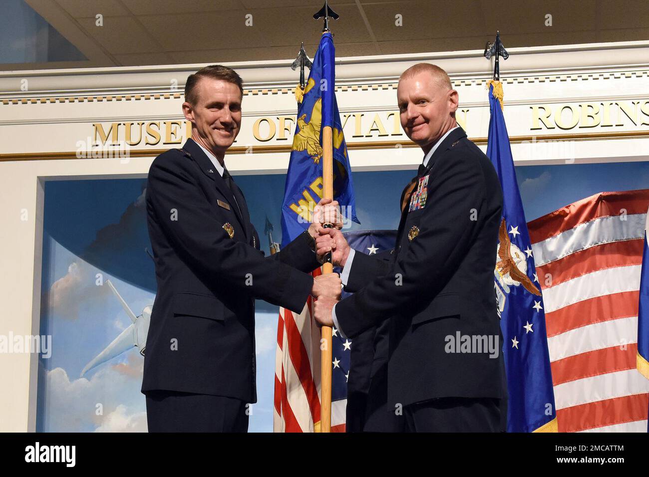 Brig. Gen. Jon Eberlan, Warner Robins Air Logistics Complex incoming ...