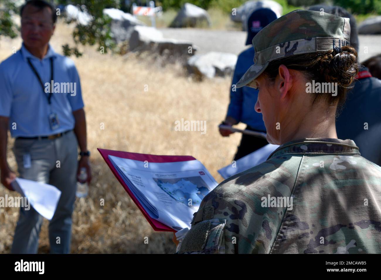 Lt. Col. Dianna Lively, deputy commander of the U.S. Army Corps of ...