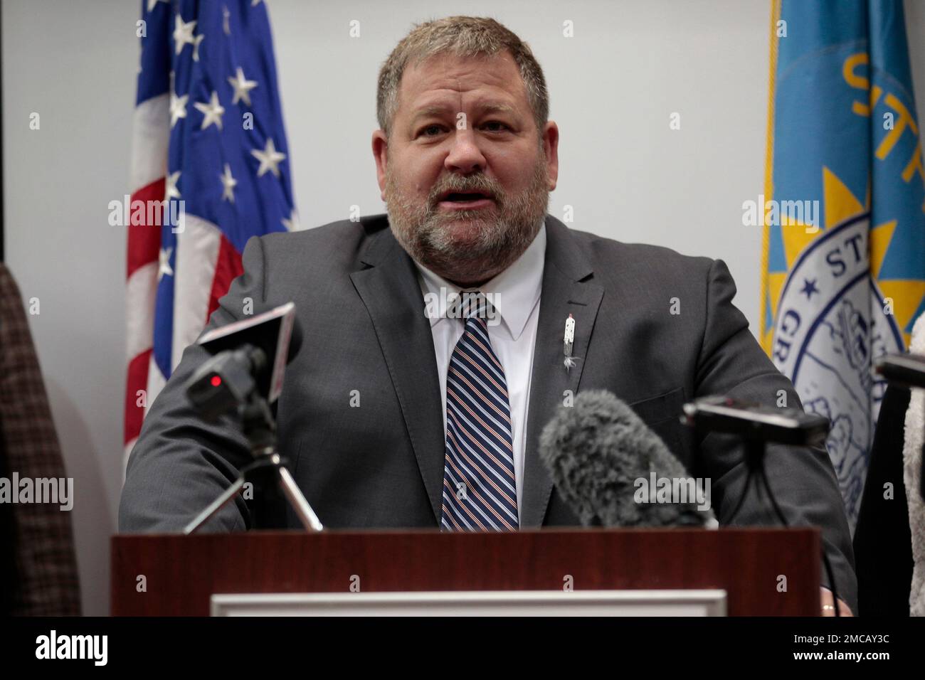 South Dakota Rep. Jamie Smith announces his candidacy for governor ...