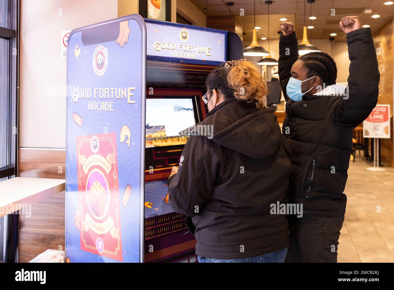 IMAGE DISTRIBUTED FOR PANDA EXPRESS - Panda Express guests celebrate ...