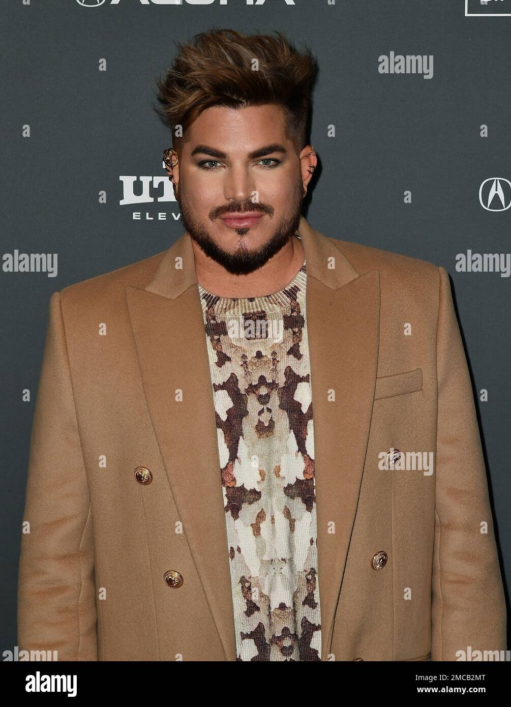 Adam Lambert attends the 2023 Sundance Film Festival "Fairyland ...
