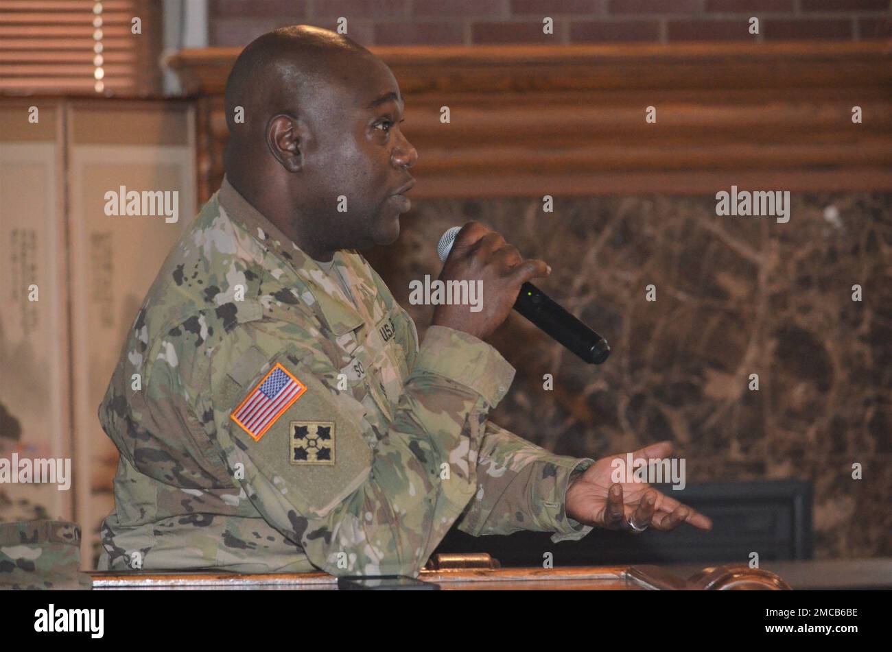 Sgt. 1st Class Paul Sowu, Supply & Services NCO, Support Operations ...