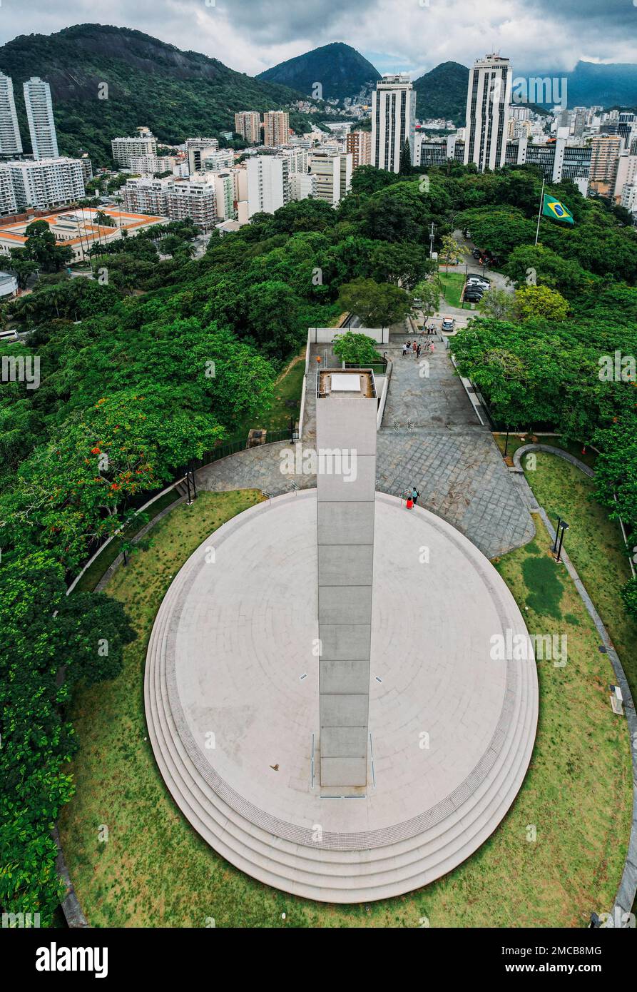 Memorial to the victims of the Holocaust in Rio de Janeiro, Brazil ...