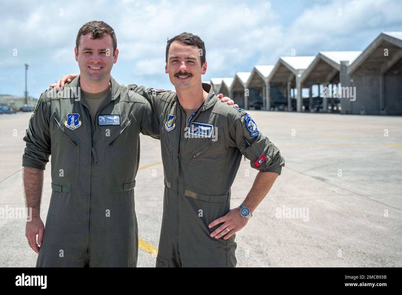 U.S. Air Force Capt. Tyler Guss, 128th Airborne Command and Control ...