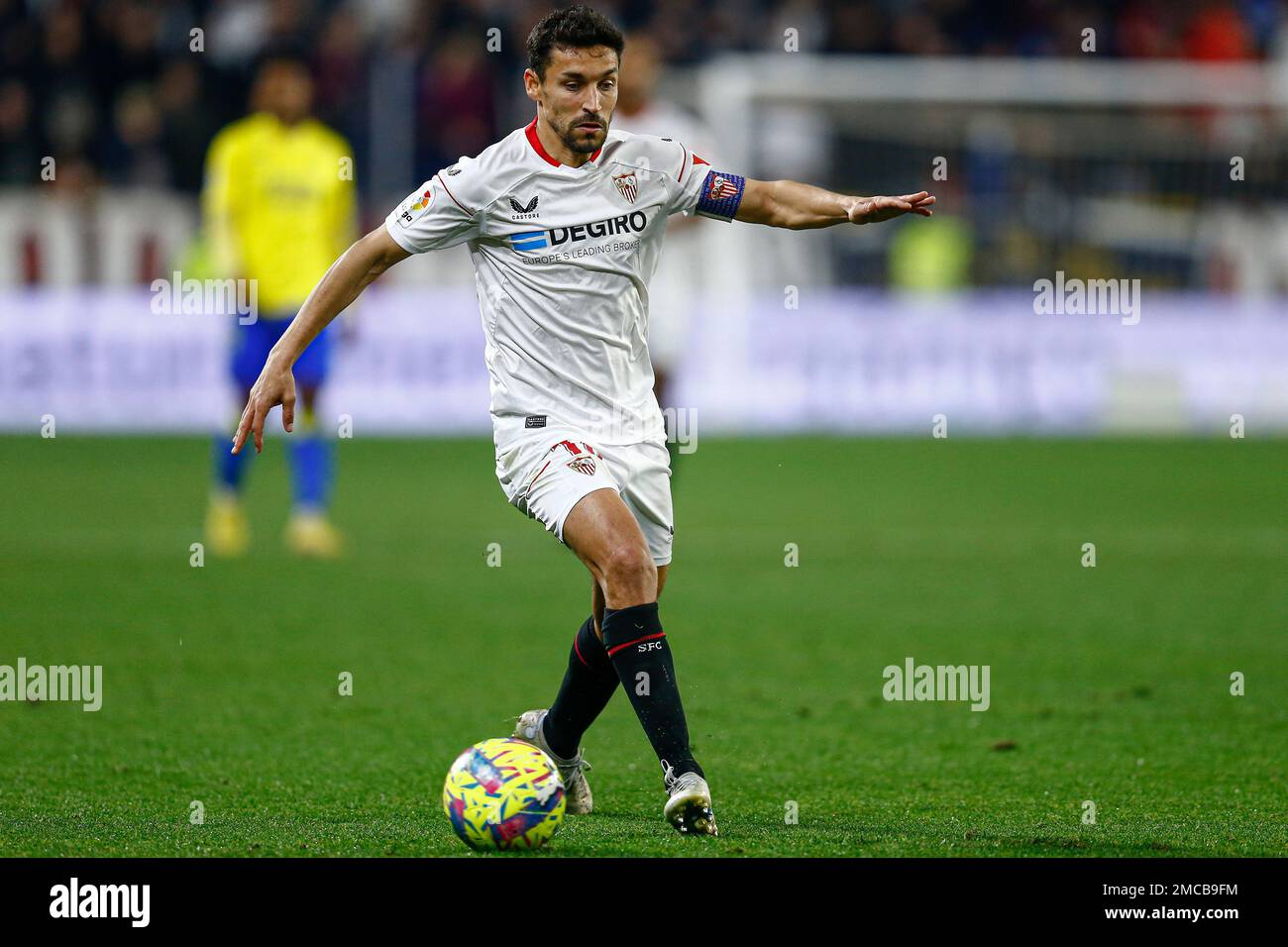 Jesus Navas of Sevilla FC during the La Liga match between Sevilla FC ...