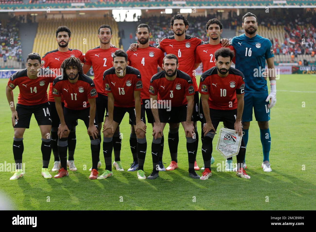 Egypt soccer team pose for a photo, prior to the African Cup of Nations ...