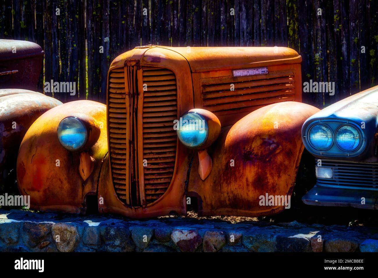 Front End Of Old Dodge Stock Photo - Alamy